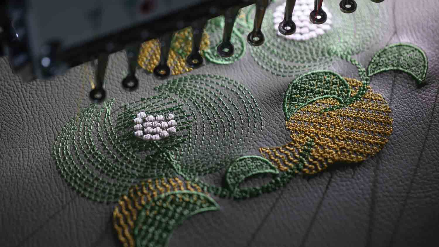 Types de motifs pouvant être brodés par une machine à broder ...